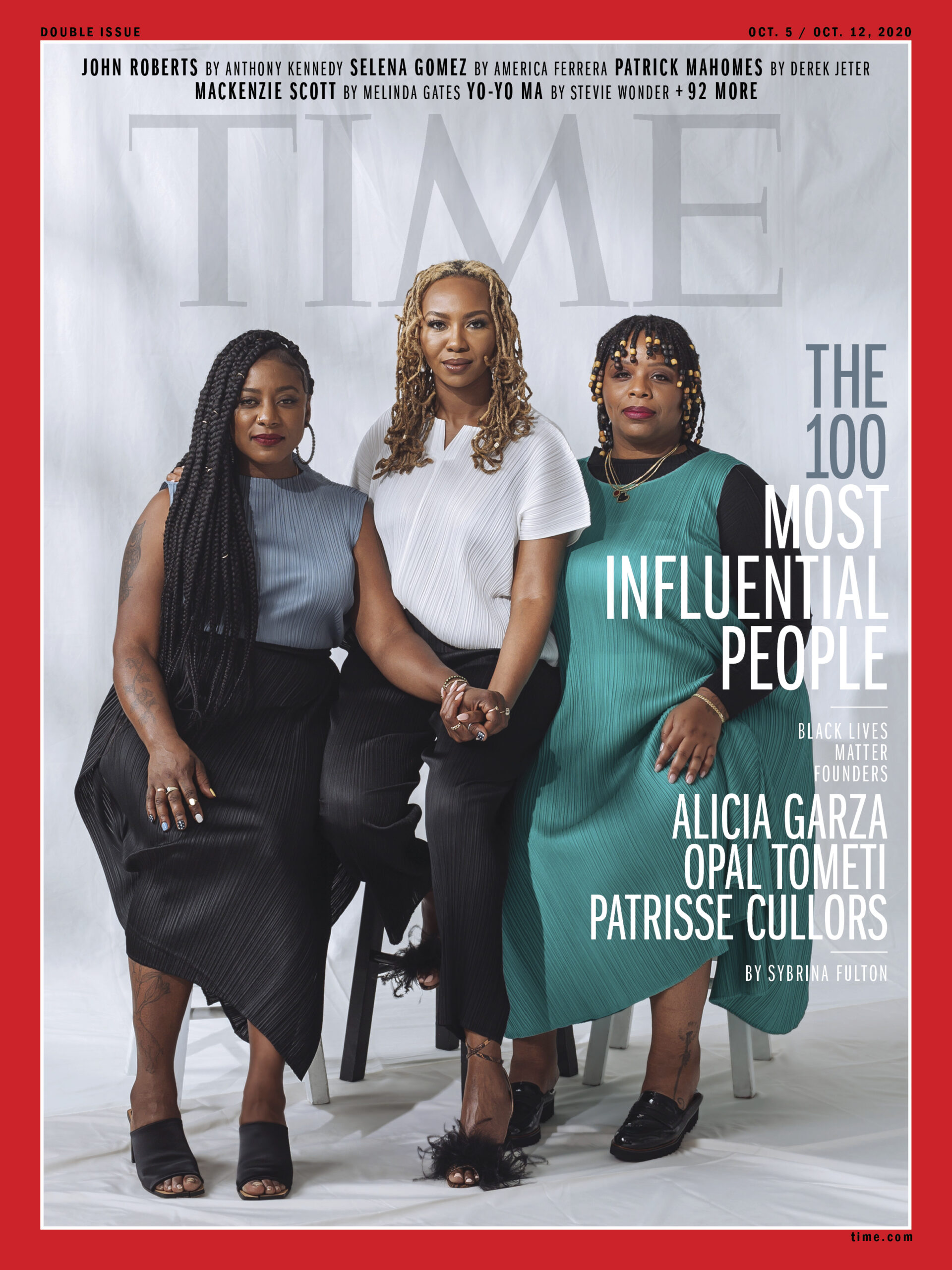 TIME – THE 100 MOST INFLUENTIAL PEOPLE OF 2020 – Black Lives Matter ...